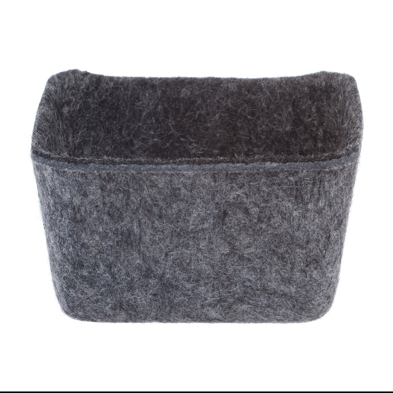 Small Square Drawer Organizer, Charcoal