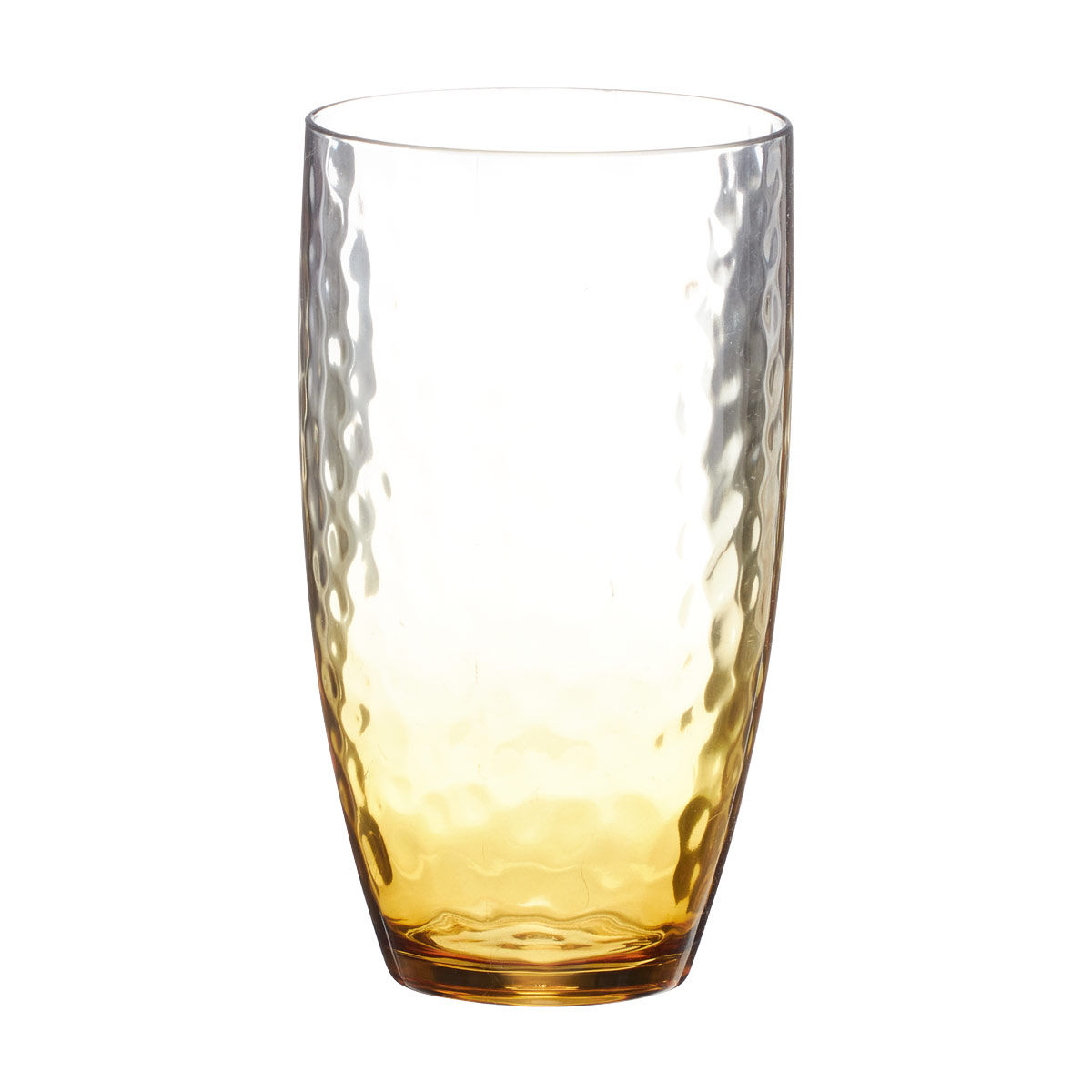 Ombre Dimpled Glass Drinking Tumbler, 23 oz.