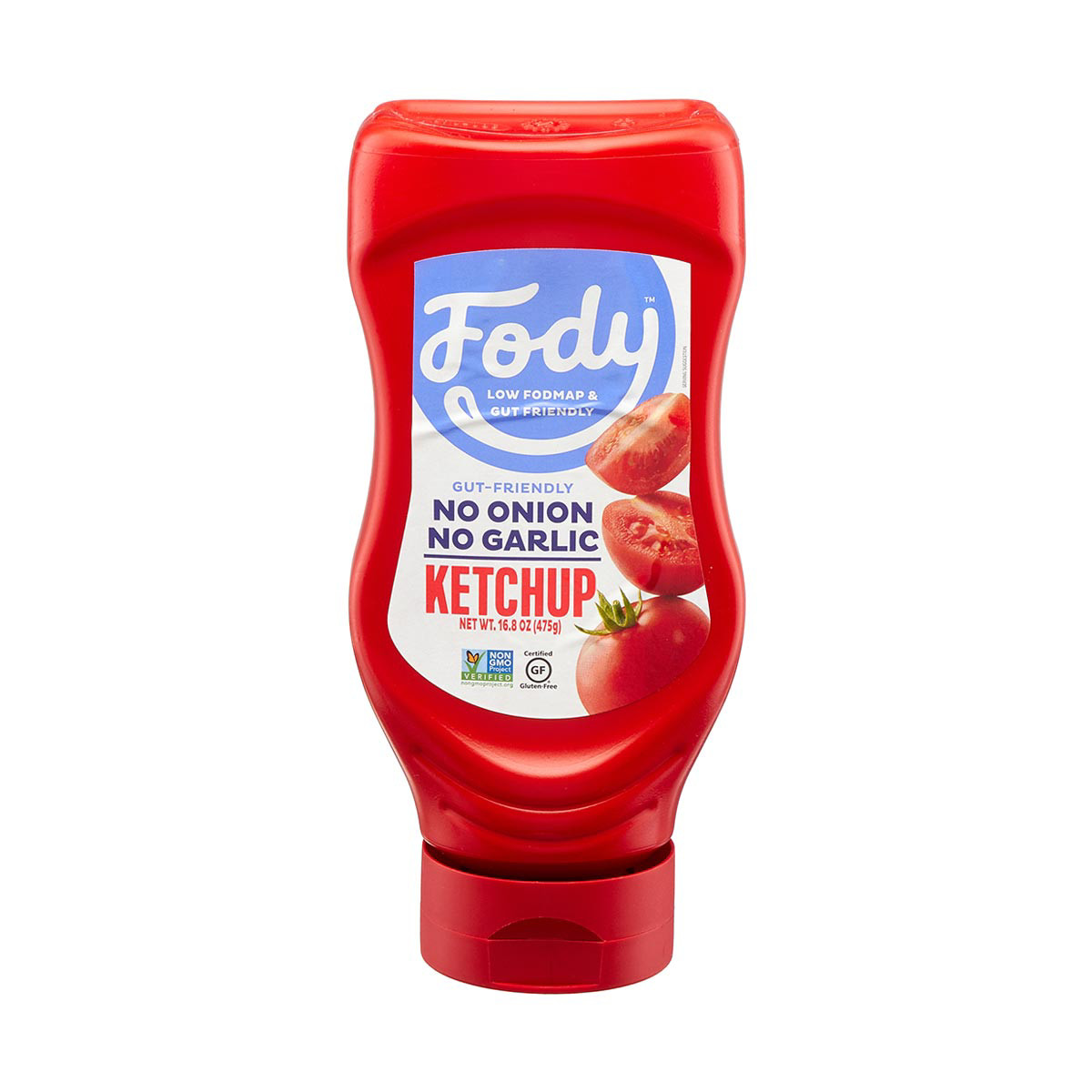 Fody Foods Gut-Friendly Tomato Ketchup, 16.8 oz.