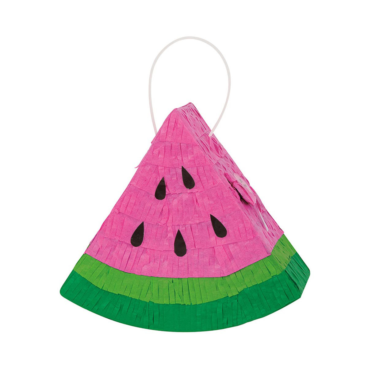 Mini Watermelon Pinata Favor Decoration, 7.25 in.