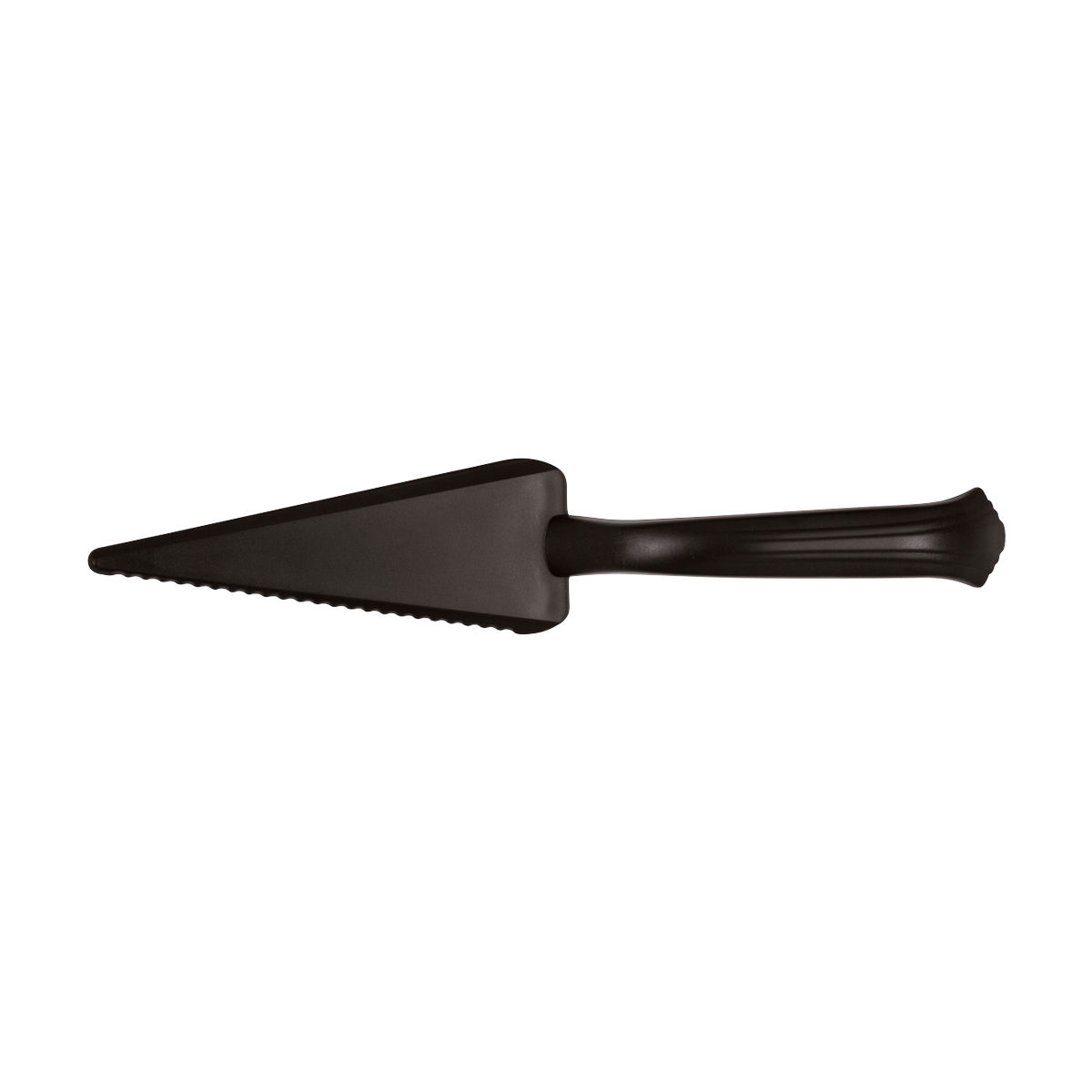 Plastic Matte Black Pie Server