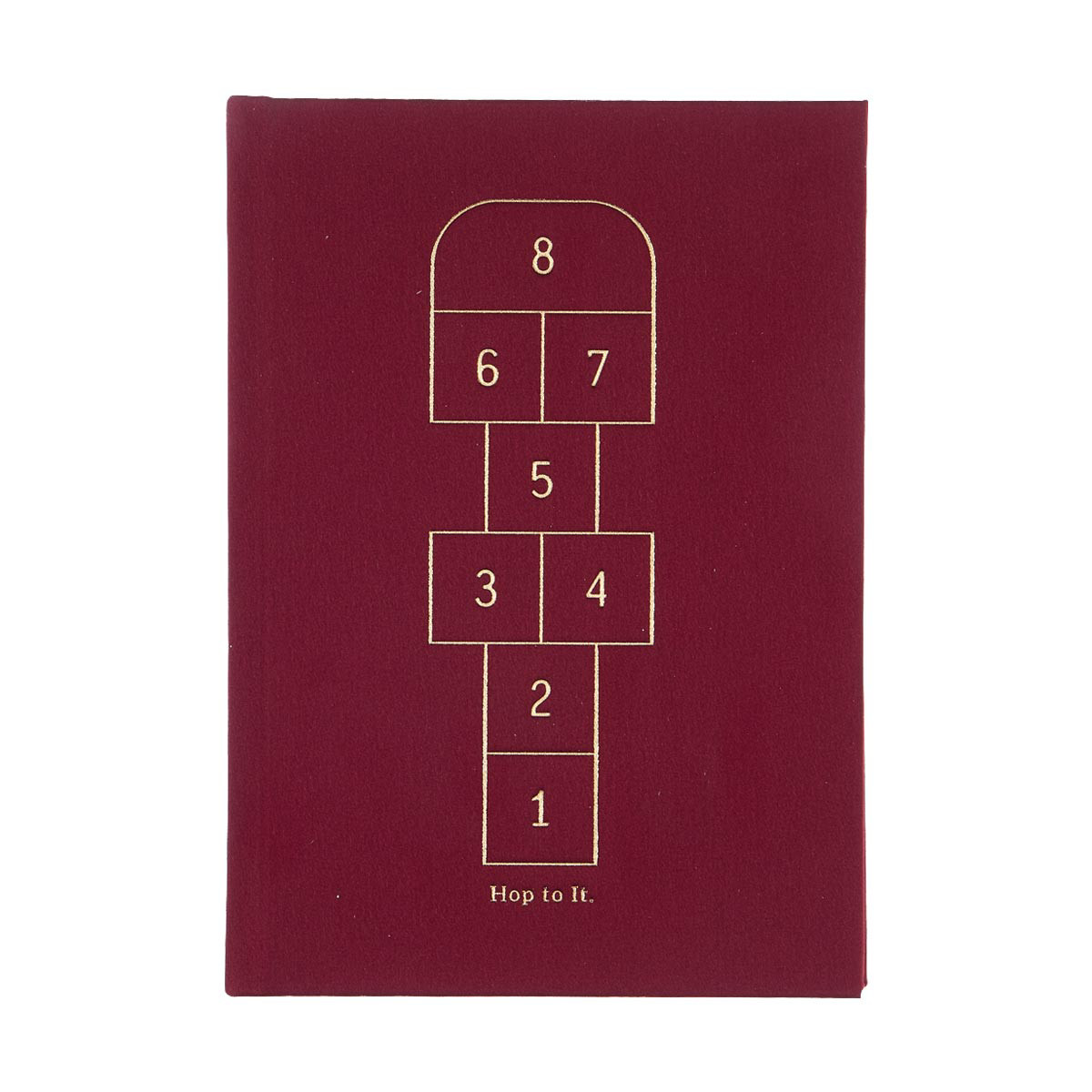 DesignWorks Ink Hardcover Burgundy Journal with Pocket