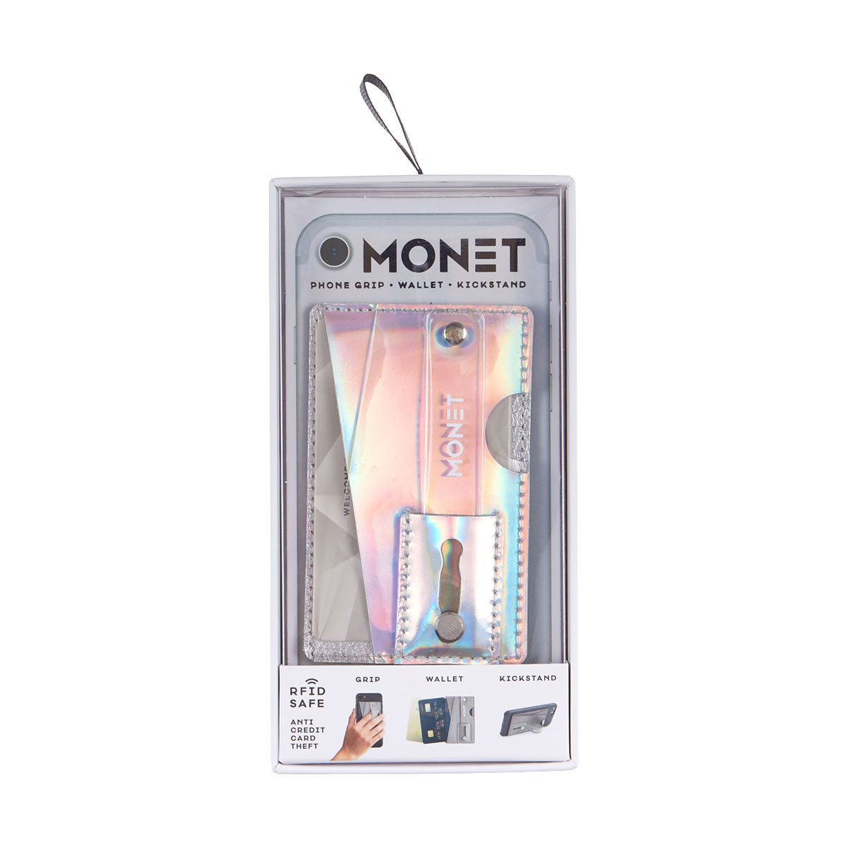 Monet Phone Grip with Wallet and Kickstand