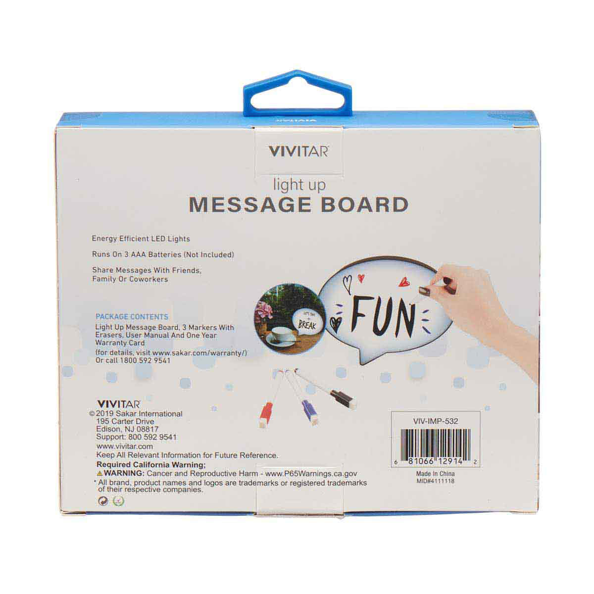 Vivitar Light-Up Message Board
