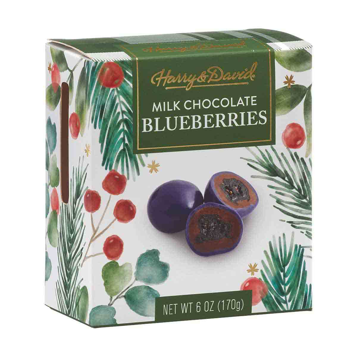 Harry & David Milk Chocolate Blueberries, 6 oz.