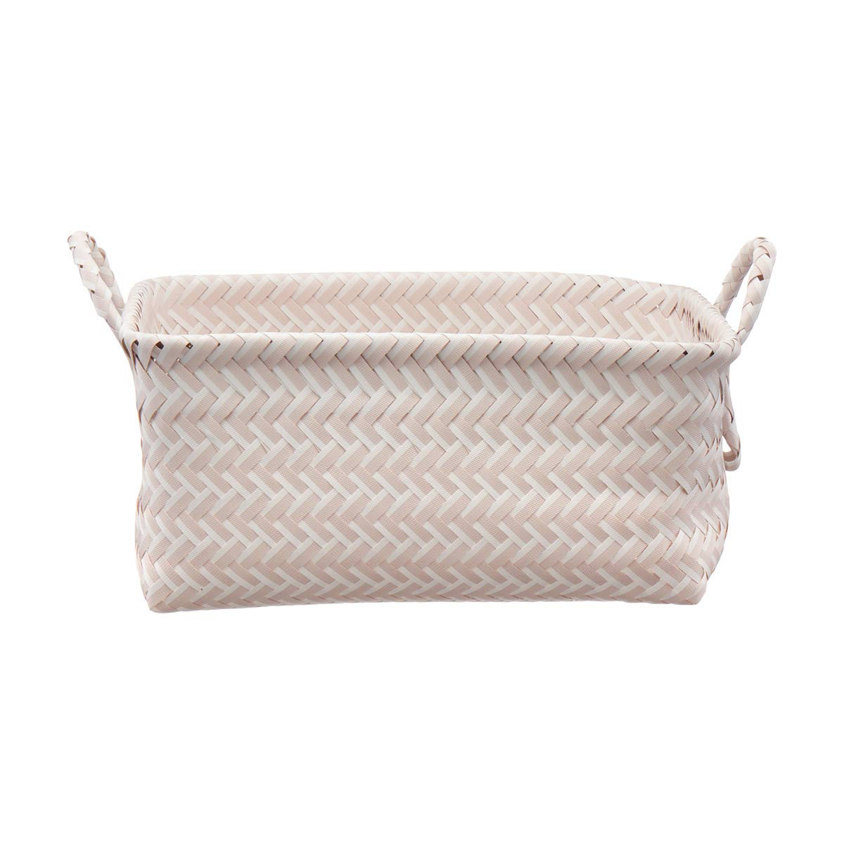 Cream Weave Basket, Small