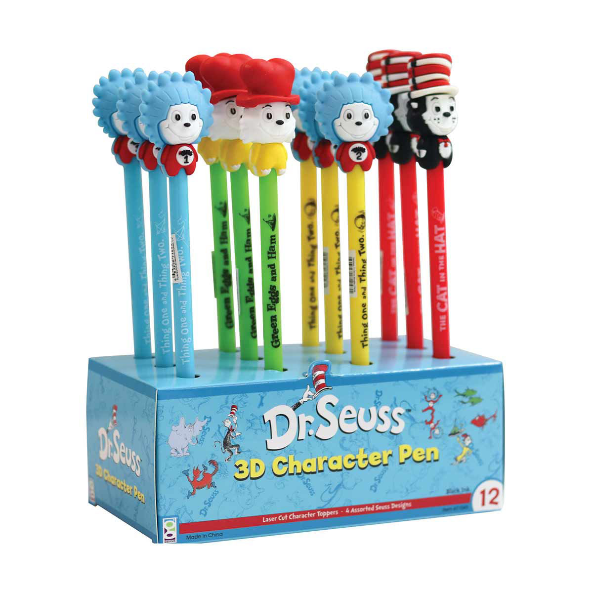 Raymond Geddes Dr Seuss 3D Character Pens