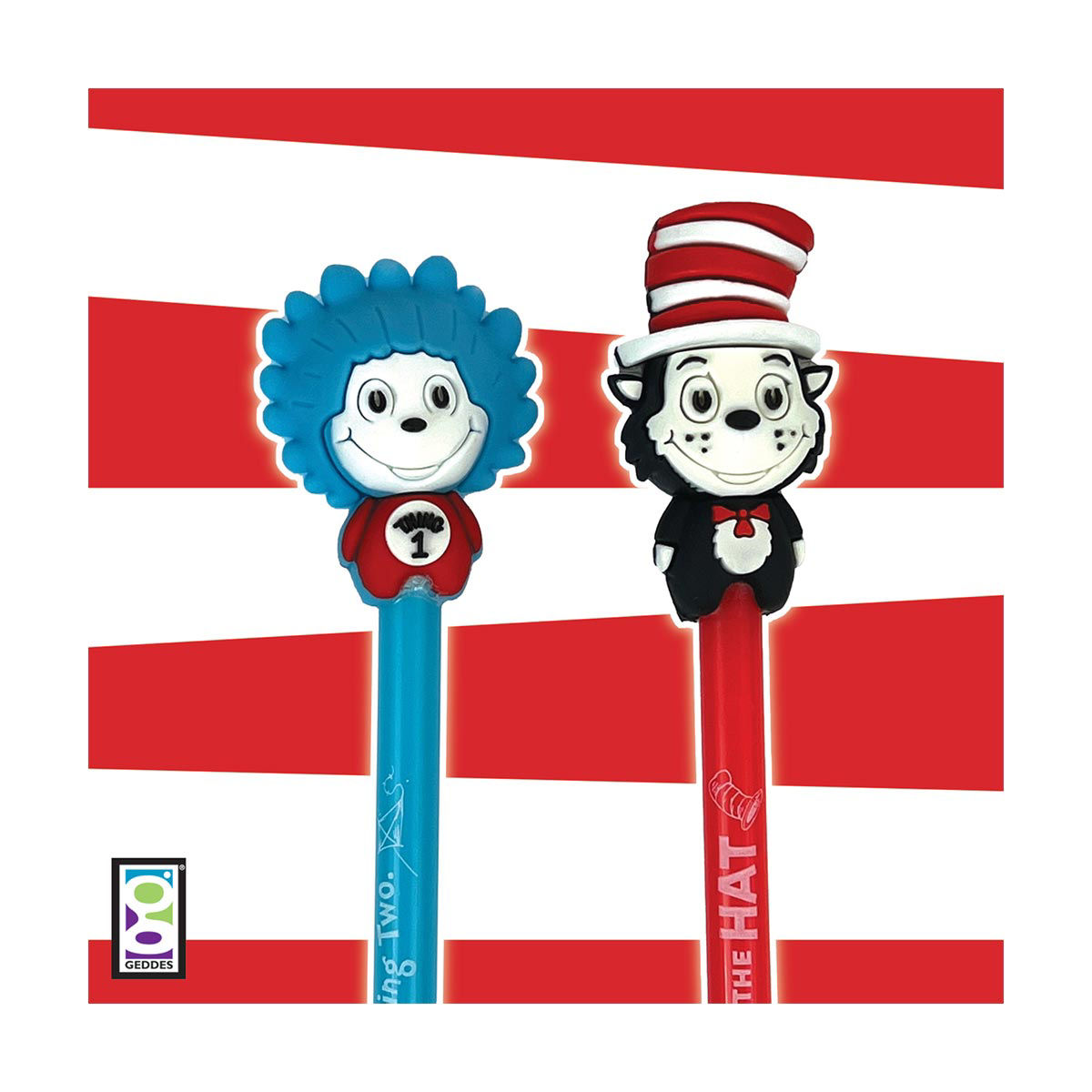 Raymond Geddes Dr Seuss 3D Character Pens