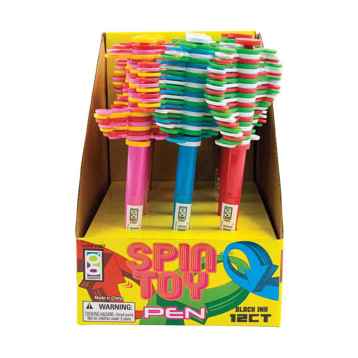 Raymond Geddes Spin Toy Pens