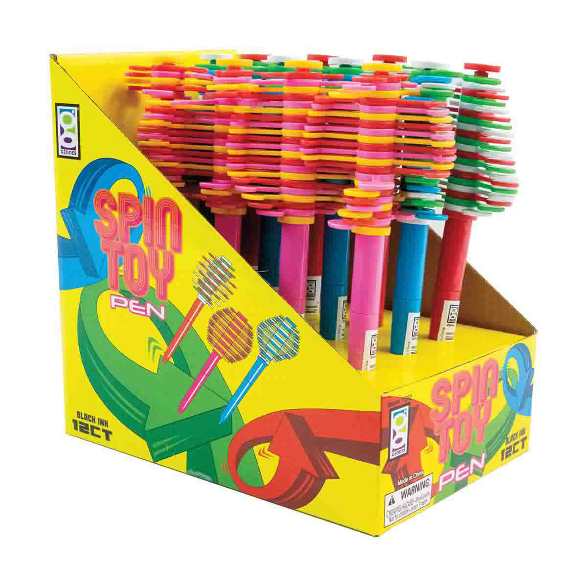 Raymond Geddes Spin Toy Pens
