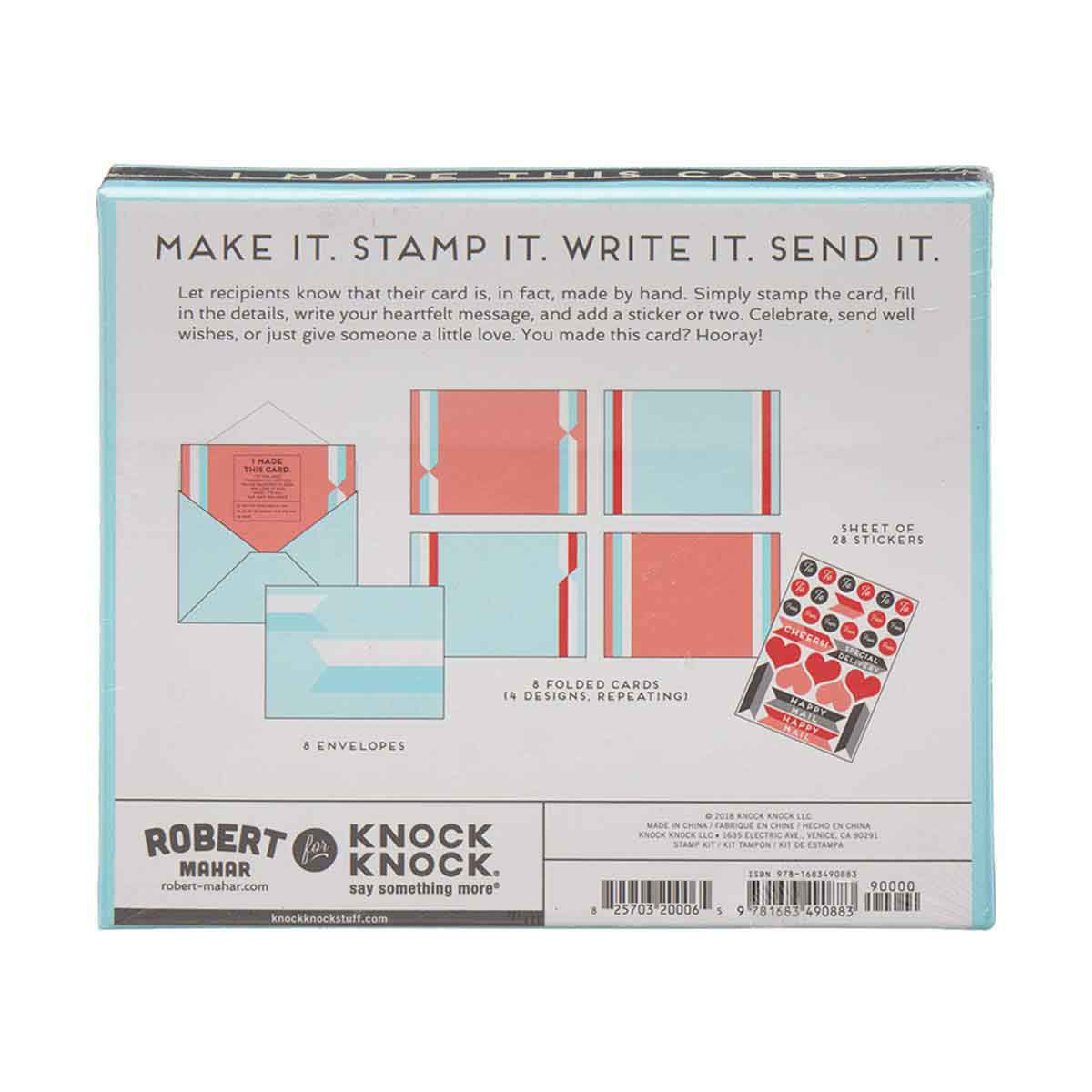 Knock Knock I Made This Card Stamp & Card Kit