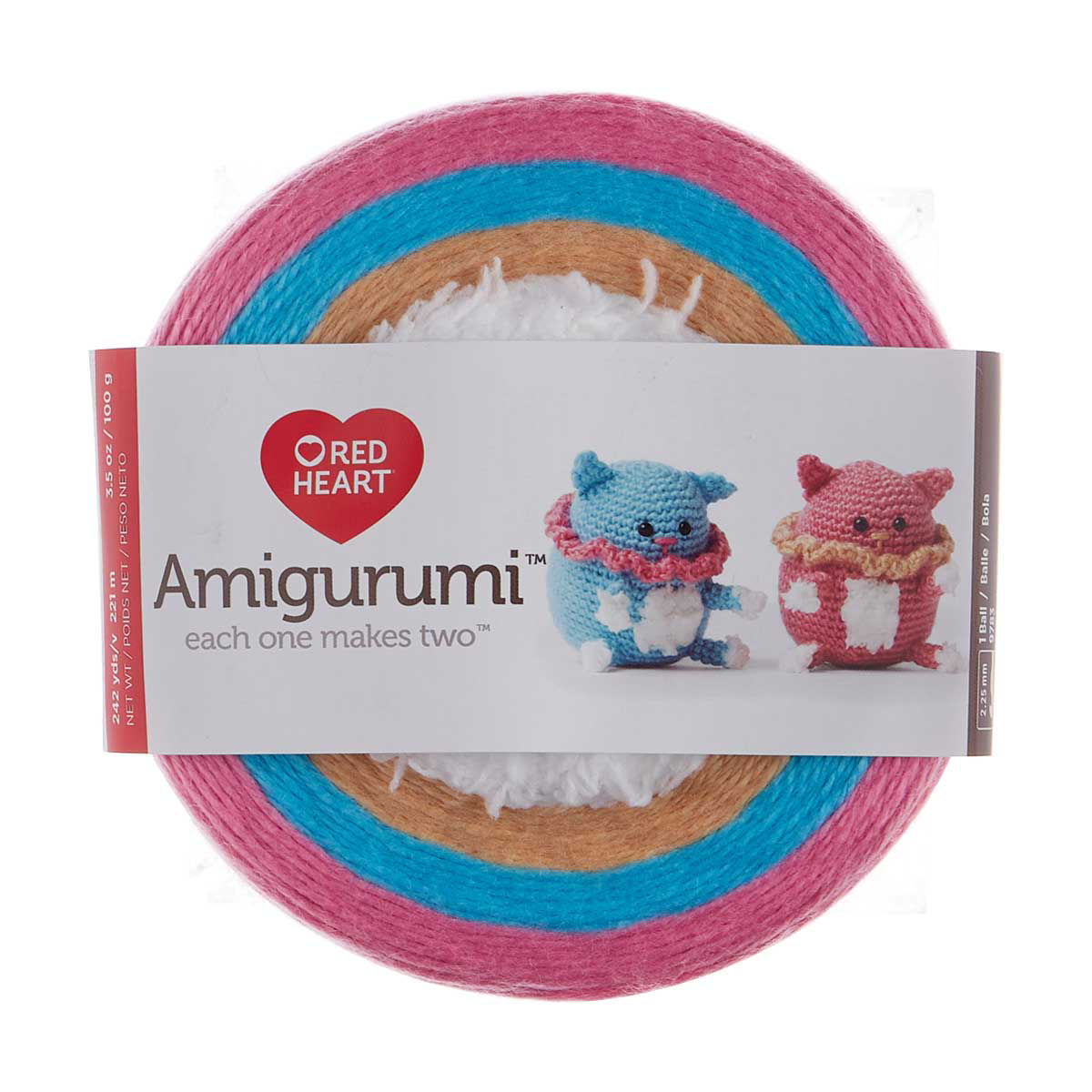 Red Heart Cat Amigurumi Yarn Set