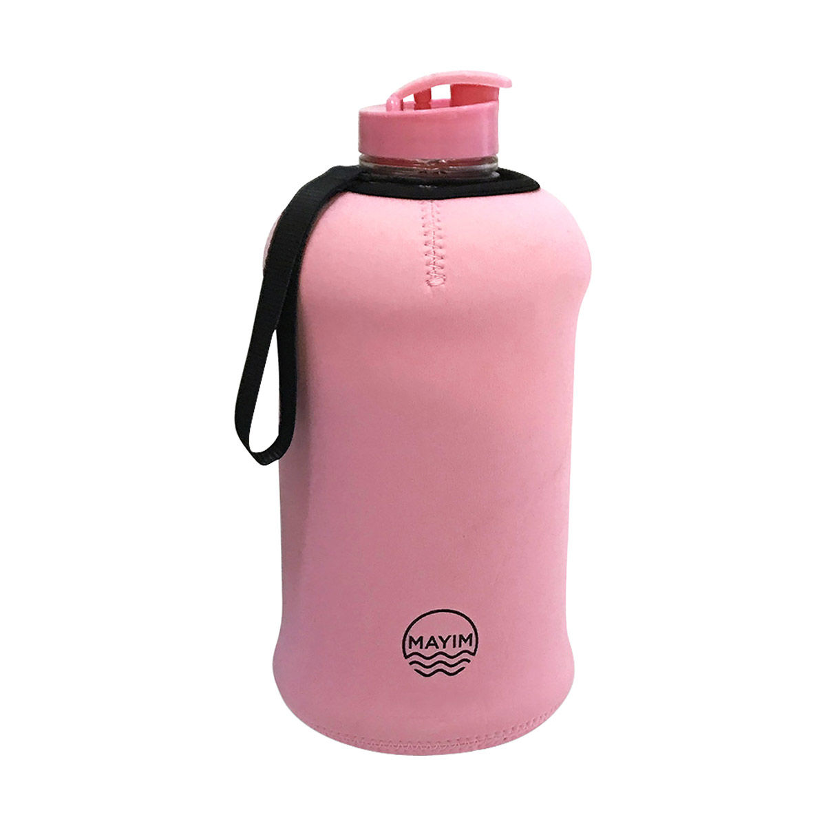 MAYIM Water Bottle with Neoprene Sleeve, Blush