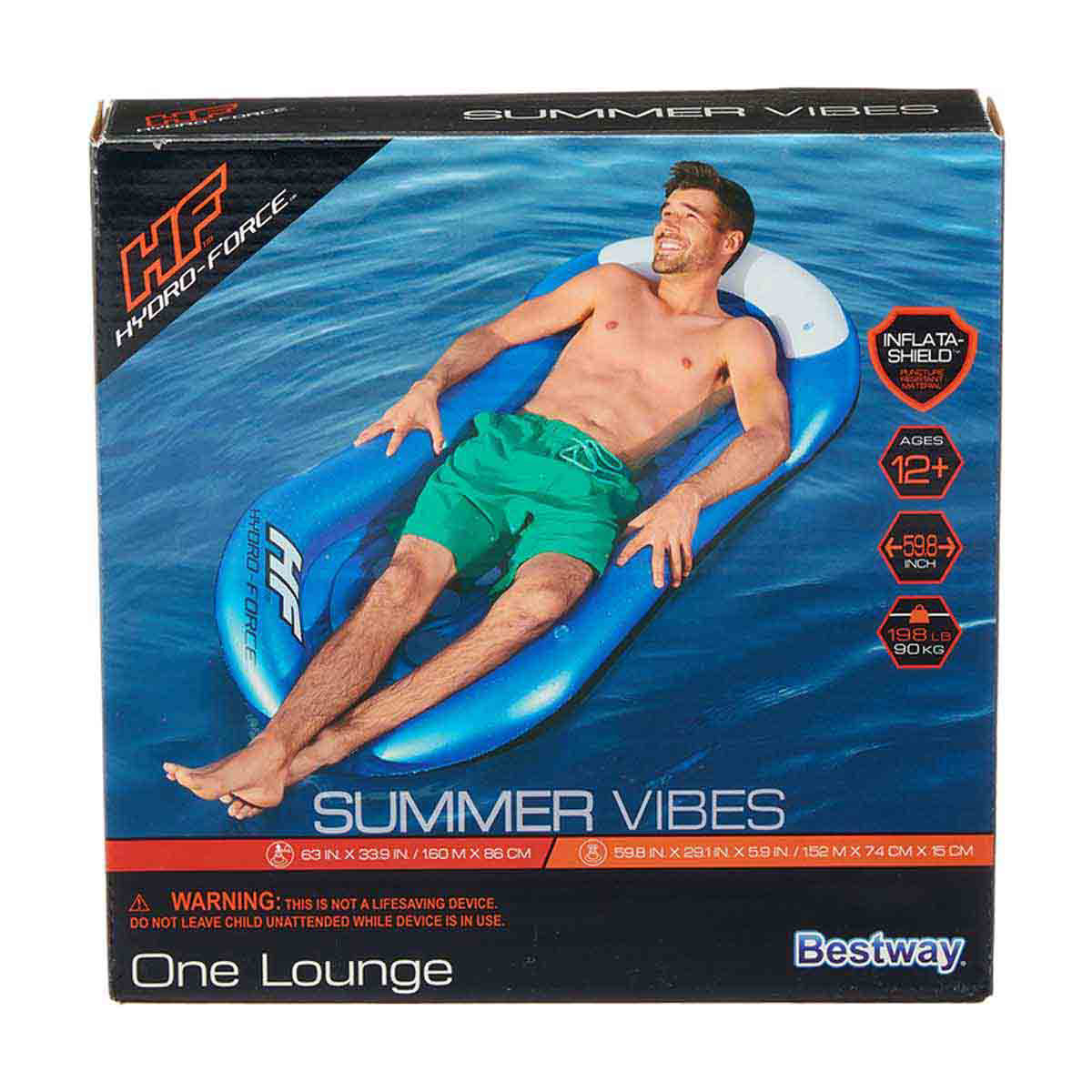 Bestway Hydro-Force Summer Vibes Inflatable Pool Float
