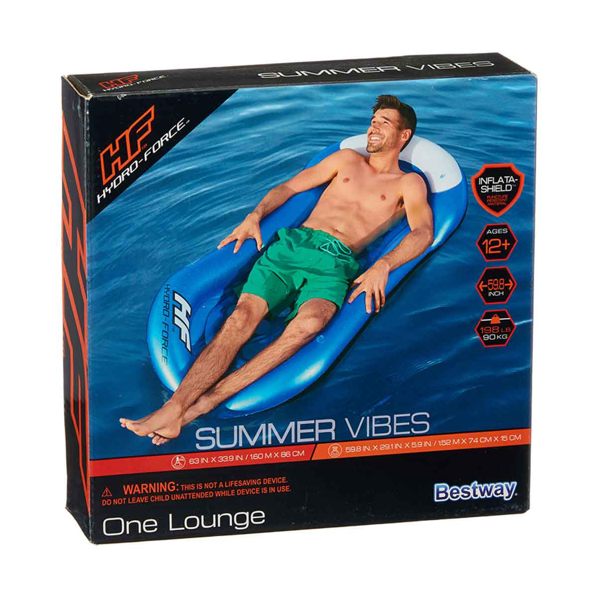 Bestway Hydro-Force Summer Vibes Inflatable Pool Float