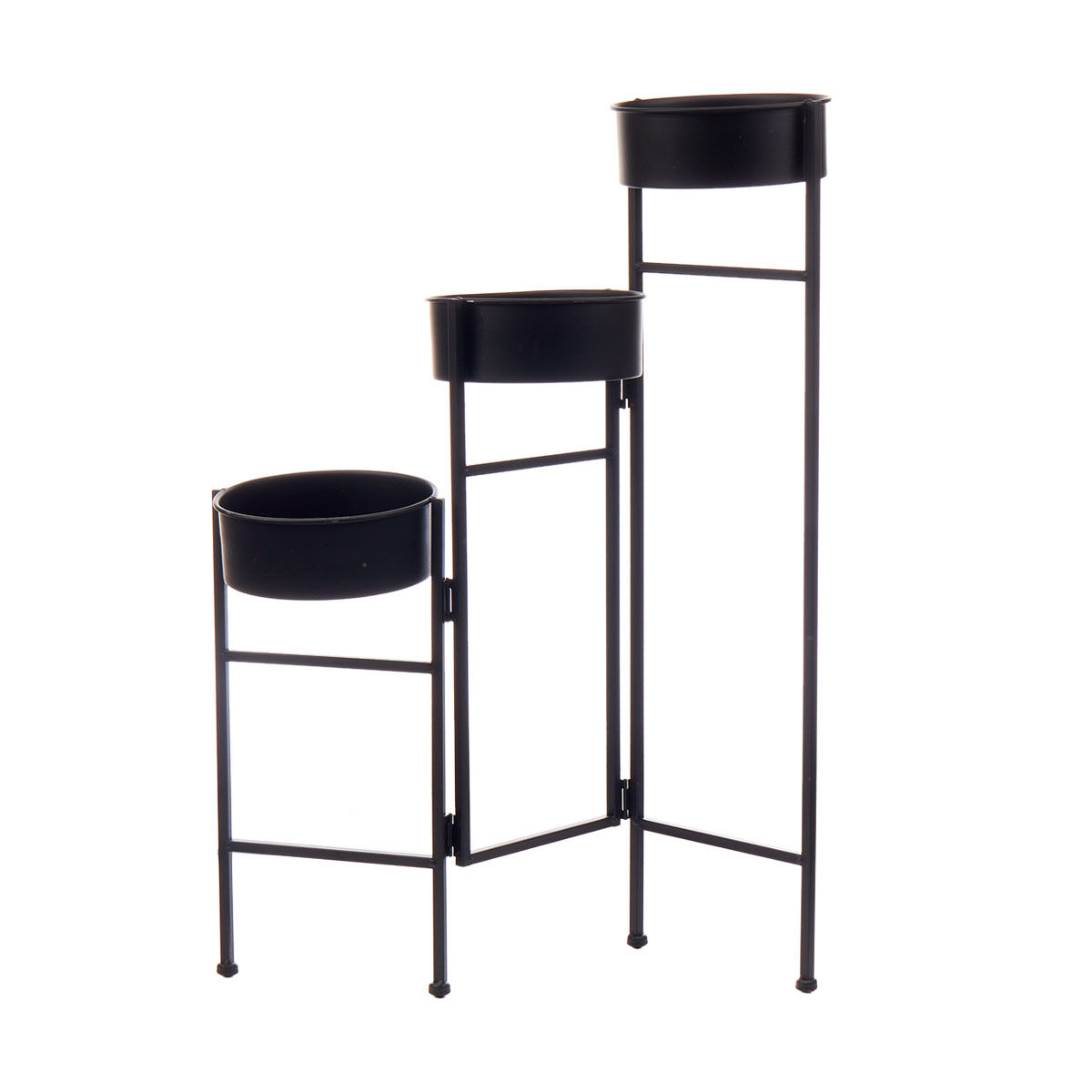 3-Tier Collapsible Metal Plant Stand