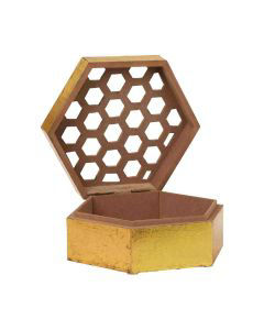 Wooden Hex Box