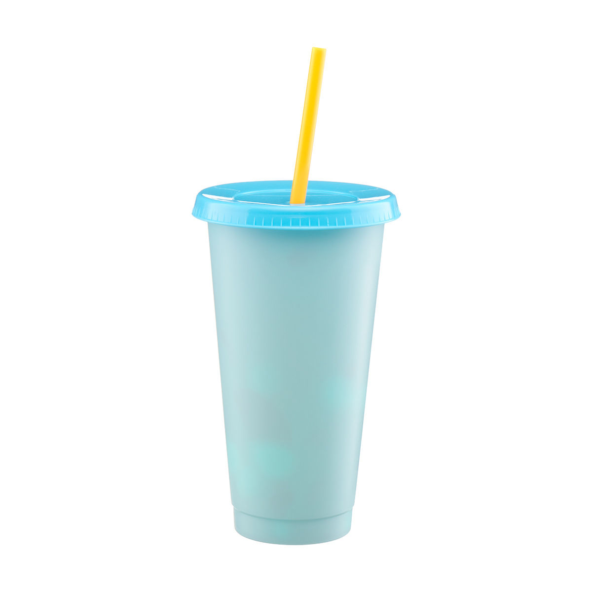 Color Changing Drinking Tumbler with Lid and Straw