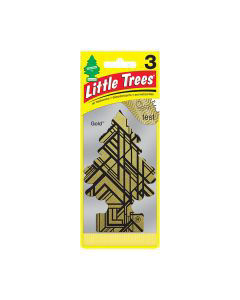 Little Tree Car Freshener, Gold - 3 ct