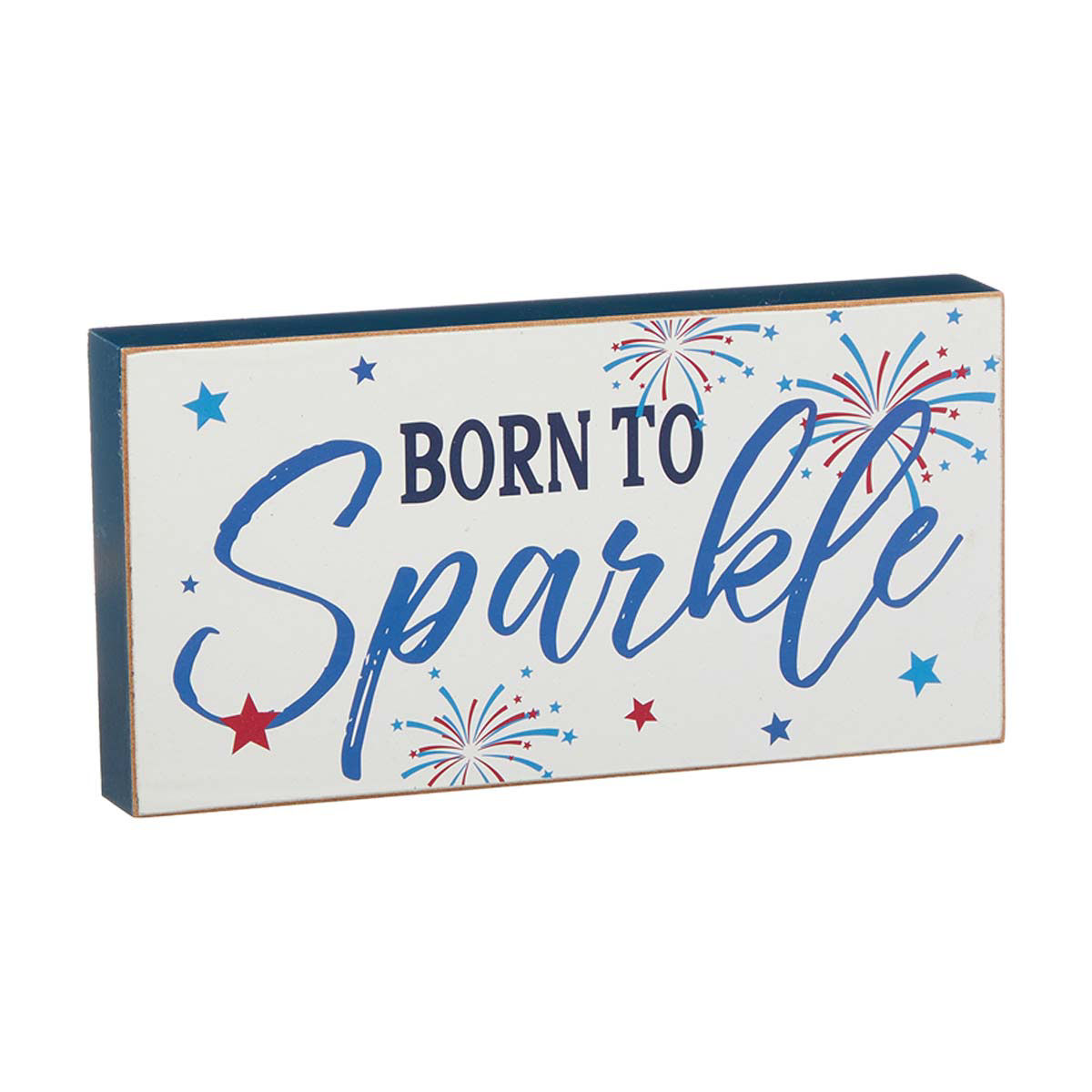 Red, White and Blue Patriotic Boxtop Sign