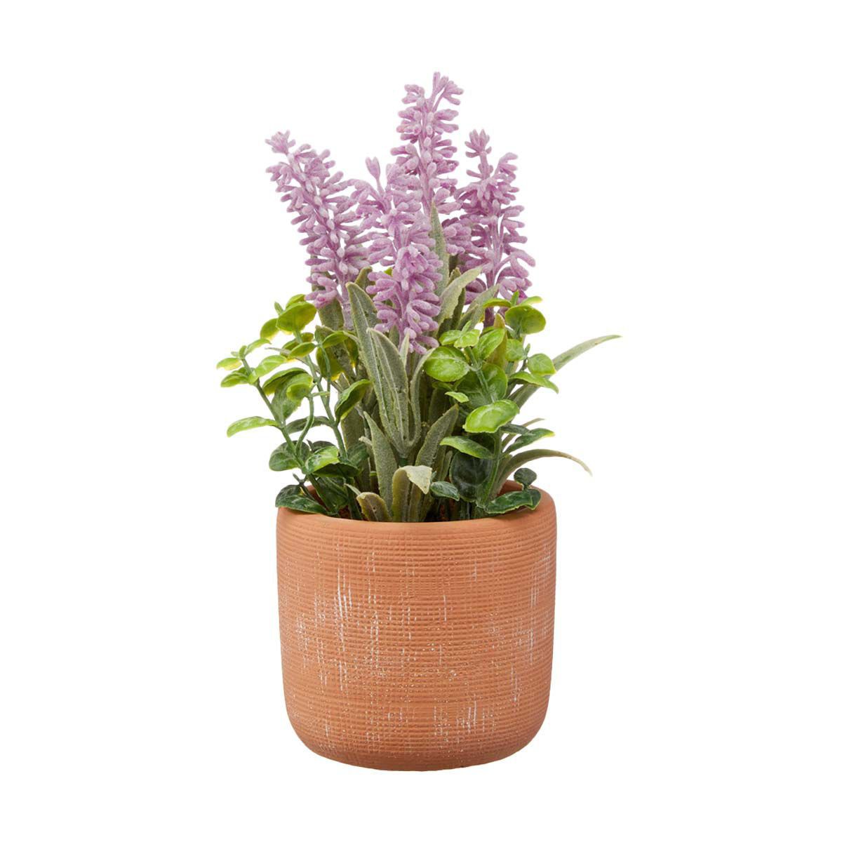 Lavender Greenery Pot