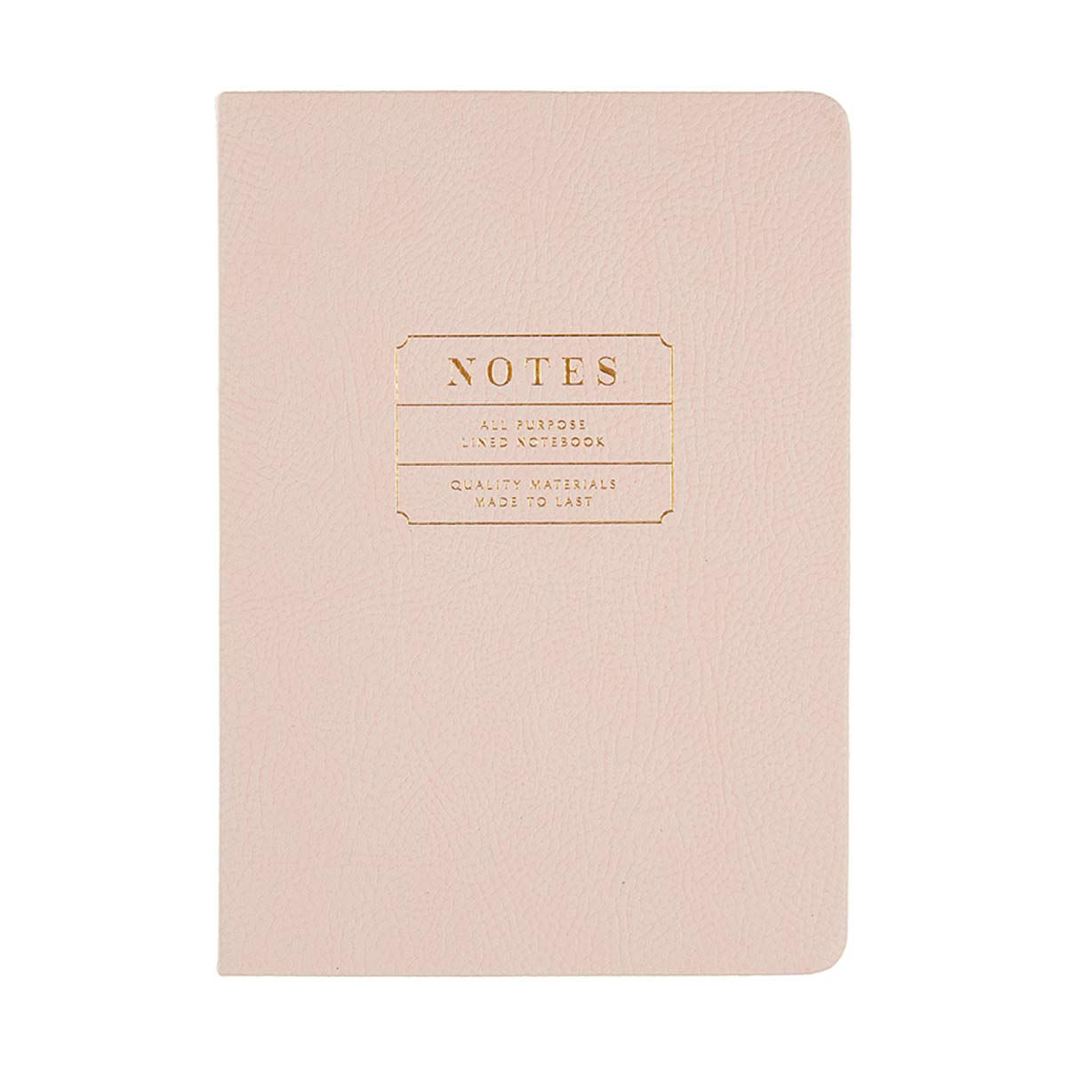Blush Notes All-Purpose Lined Notebook