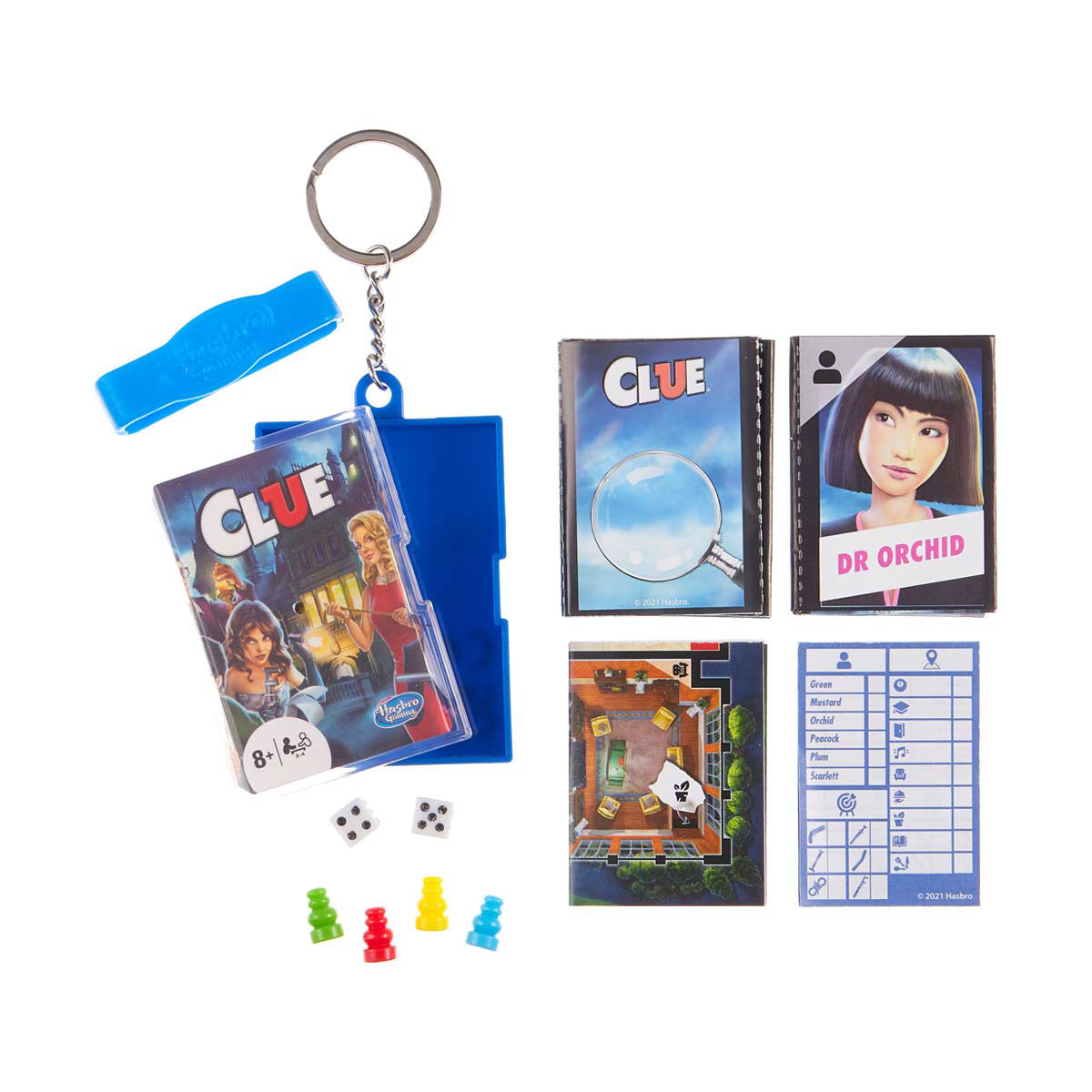 Hasbro Mini Size Original Keychain Games