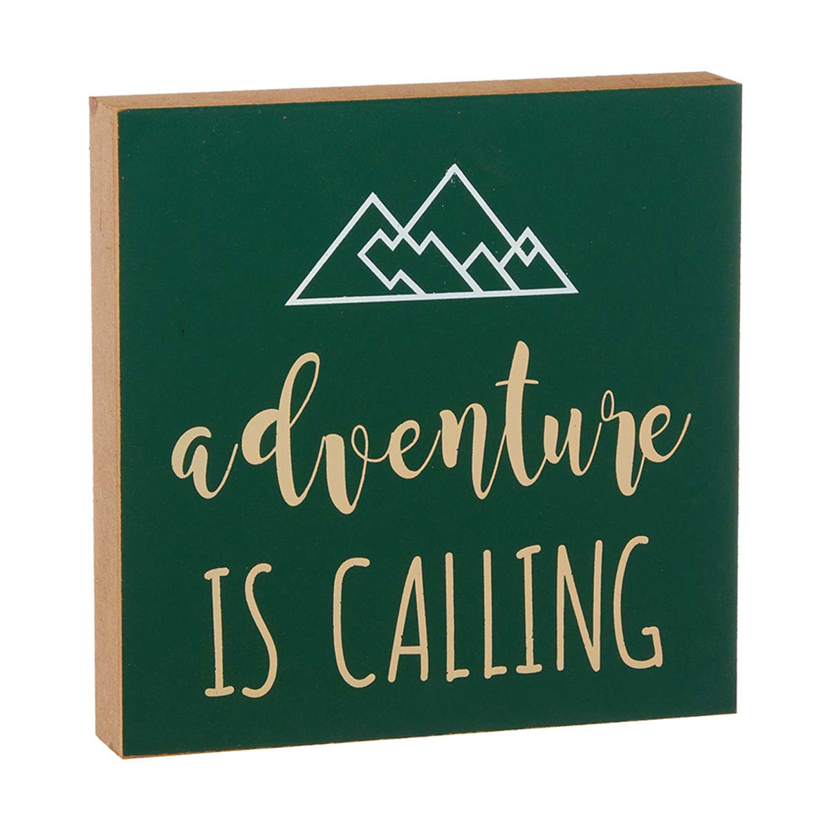 Adventure Is Calling' Printed Boxtop Décor