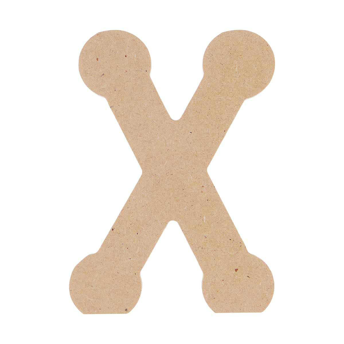 Letter X Unfinished Wood for Crafting