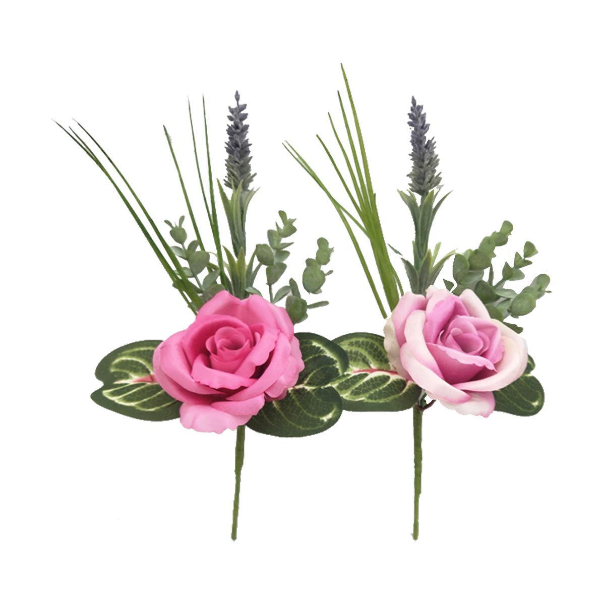 12" Artificial Rose Pick