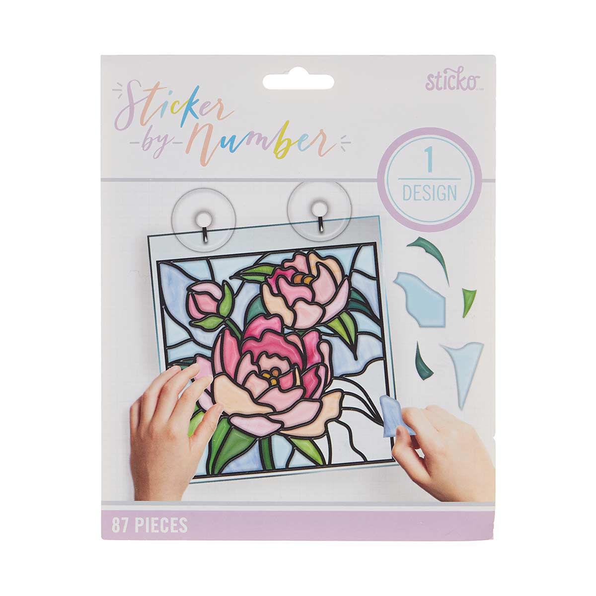 Sticko Classic Floral Sticker by Number
