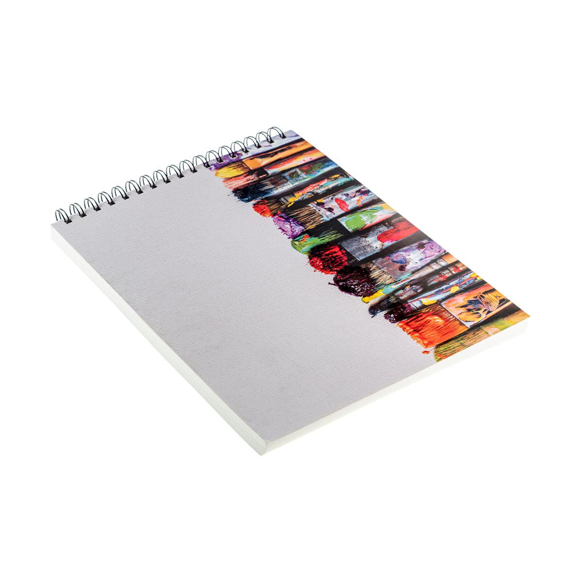 Large Sketchbook with Drawing Tools Design, 9 in x 11 in