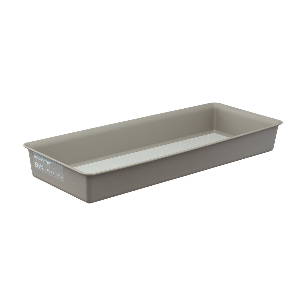 Madesmart Silverware Bin, Gray