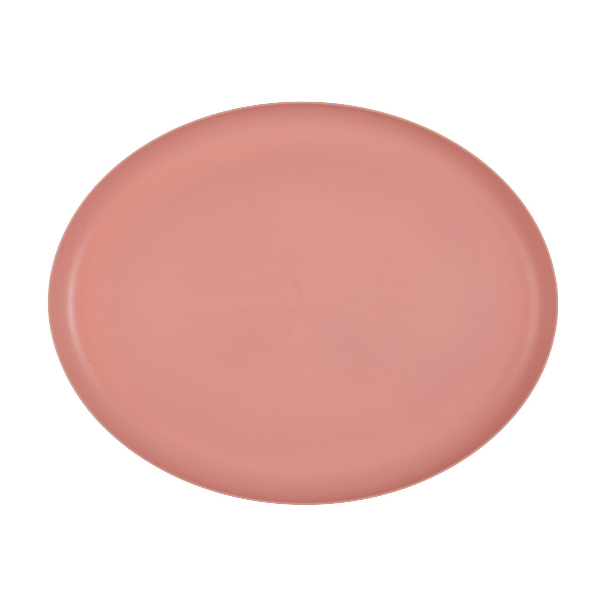 Oval Matte Dinner Plate, Assorted Colors