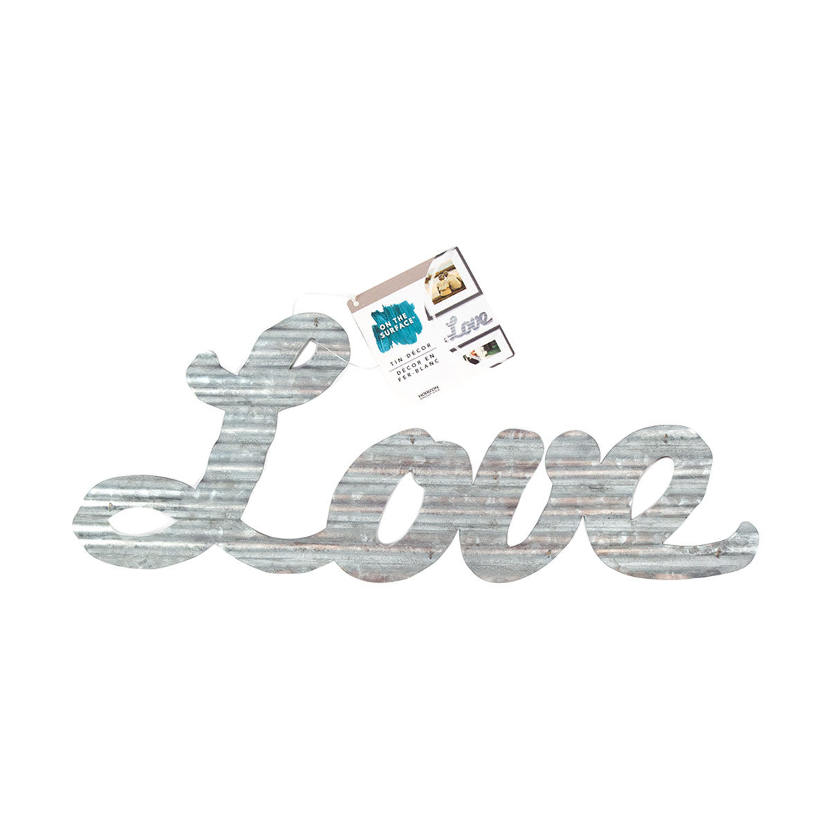 Tin Word Sign - Love