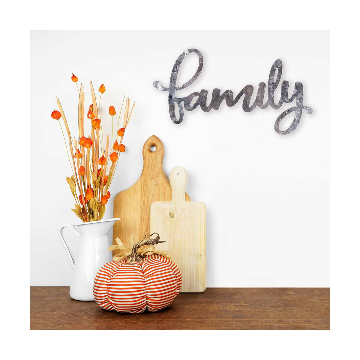Tin Word Sign - Family