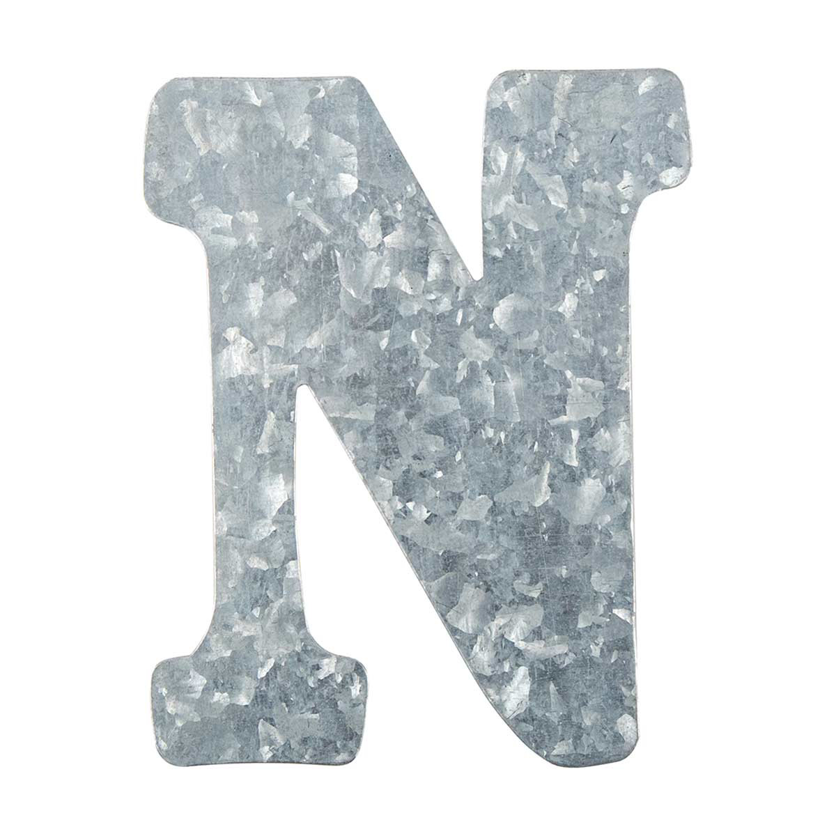 Tin Letter - N, 4 in