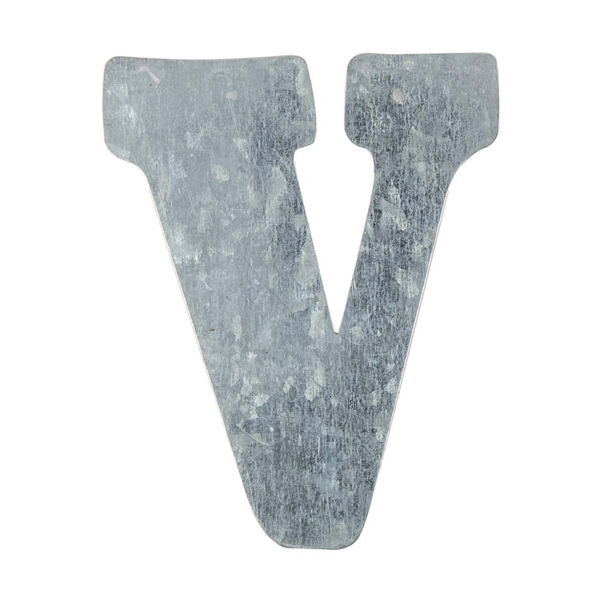 Tin Letter - V, 4 in