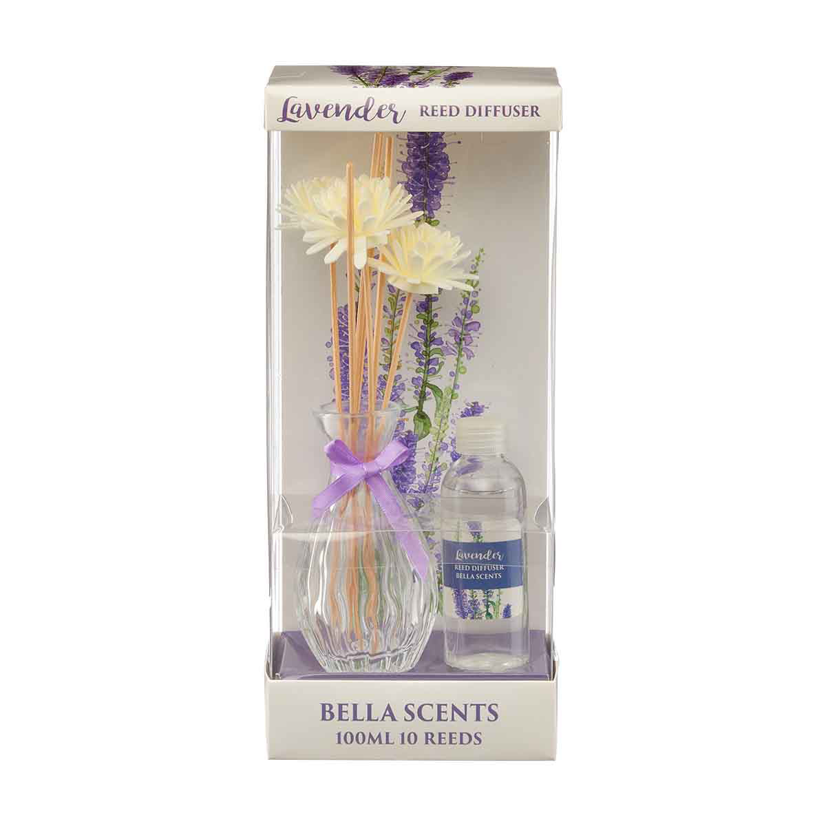 Bella Scents Reed Diffuser, 10 Reeds