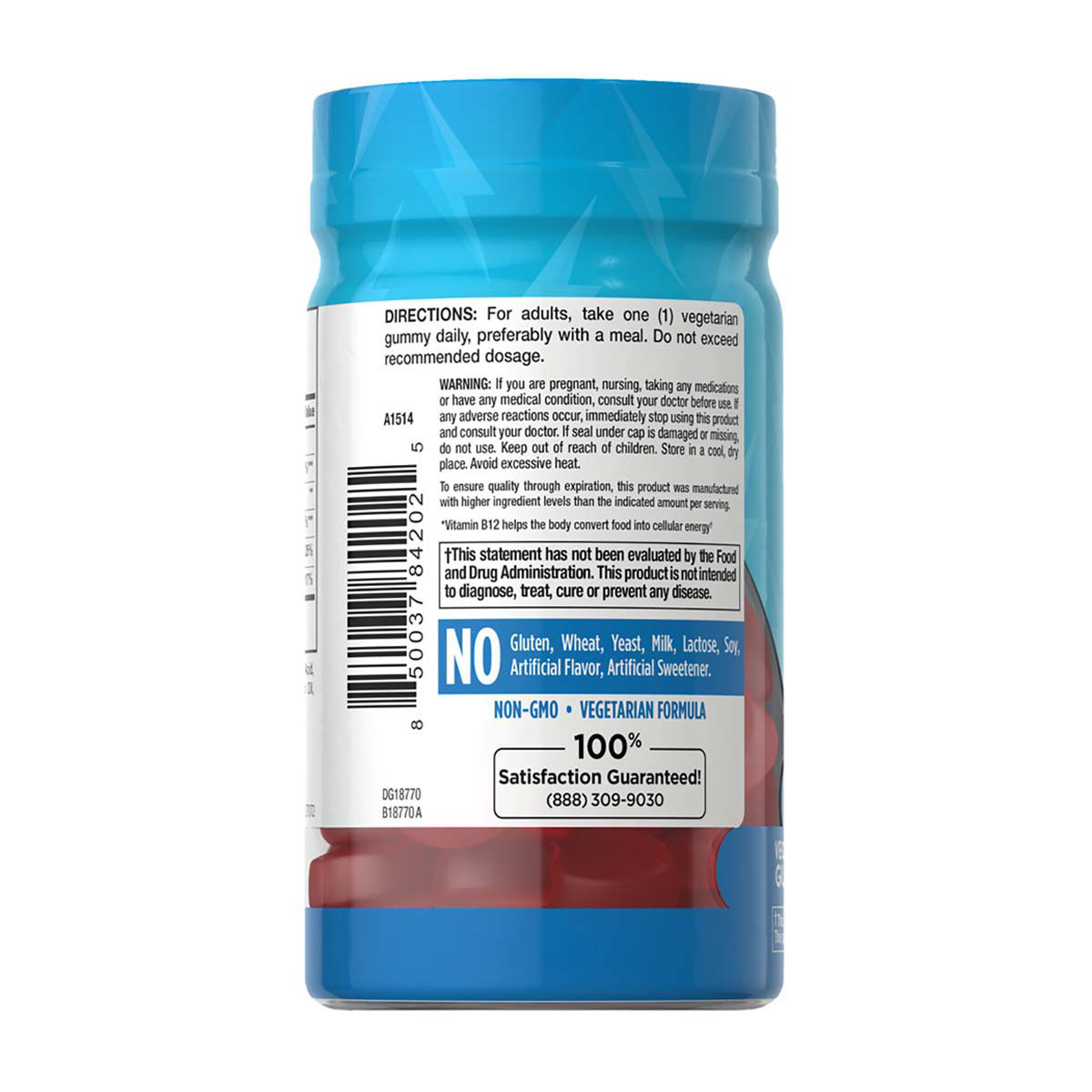 Oh Good! B12 and D3 Energy Gummy, 30 ct