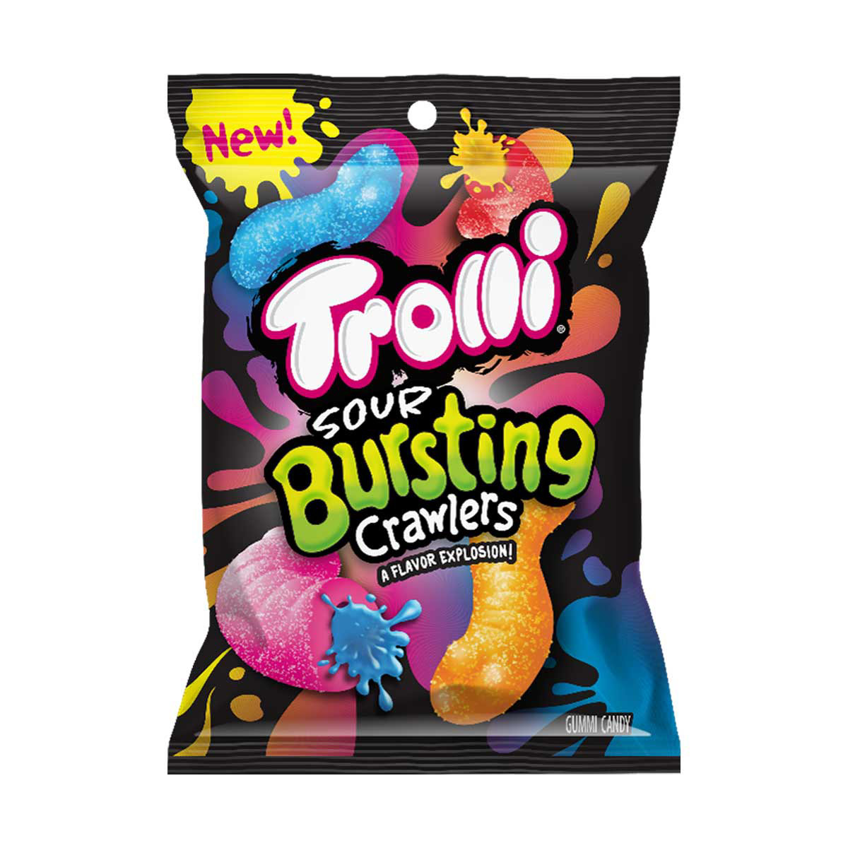 Trolli Sour Bursting Crawlers Candy, 3 oz