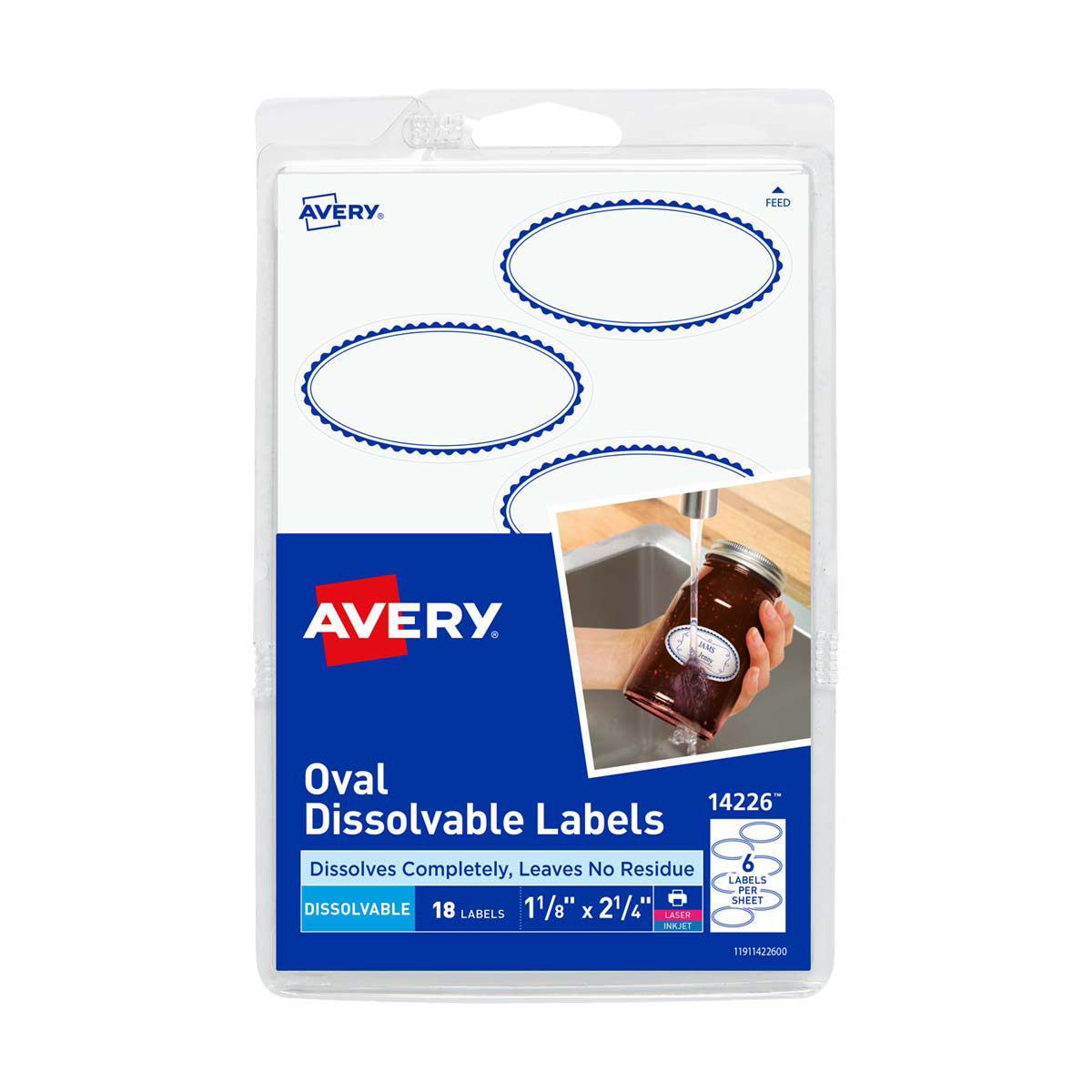 Avery Oval Labels