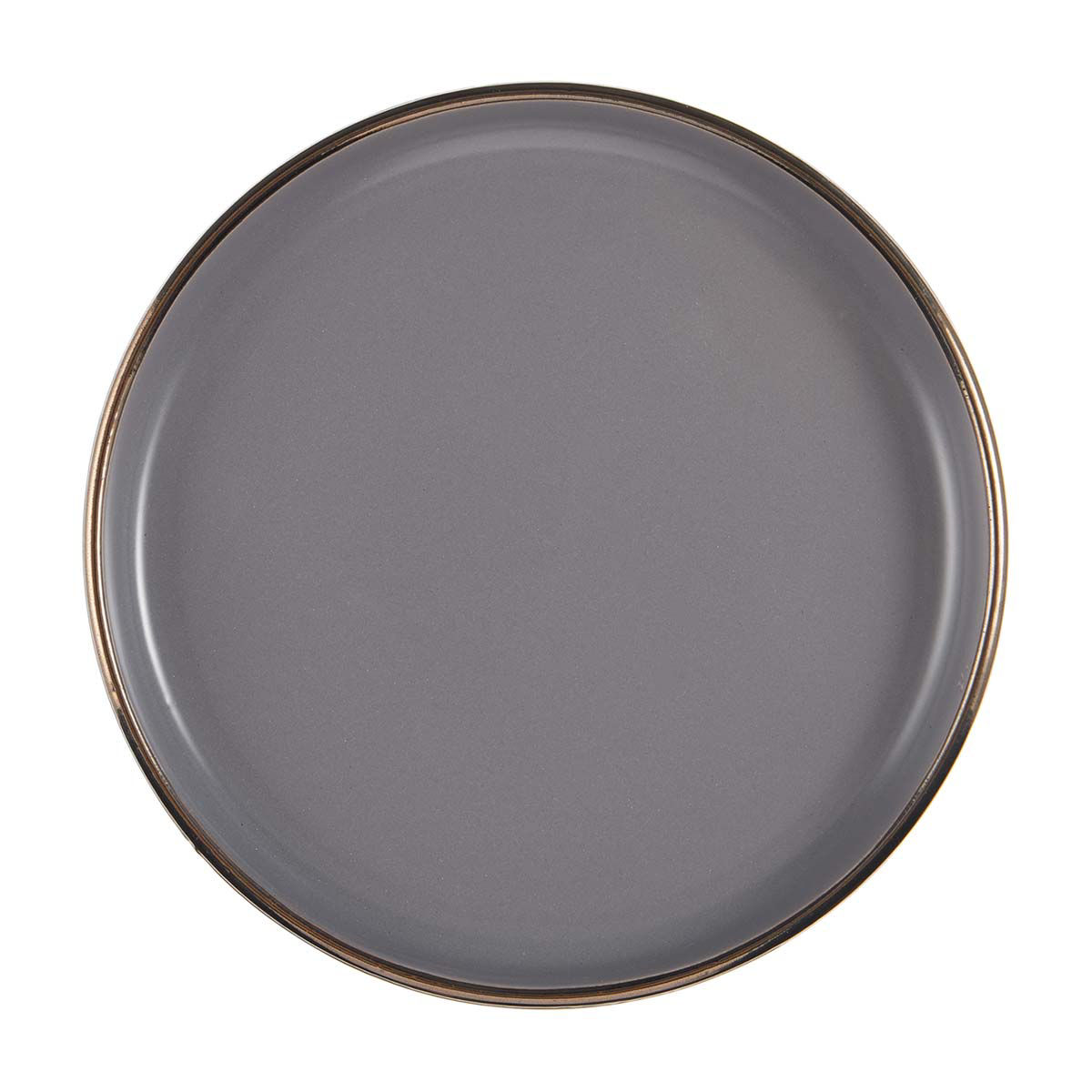 Side Plate, Gray, 8 in