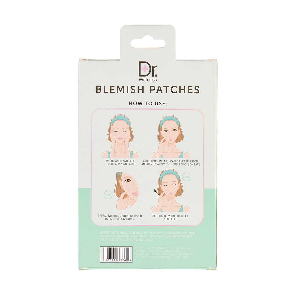 Dr. Wellness Blemish Patches for All Skin Types, 24 Count