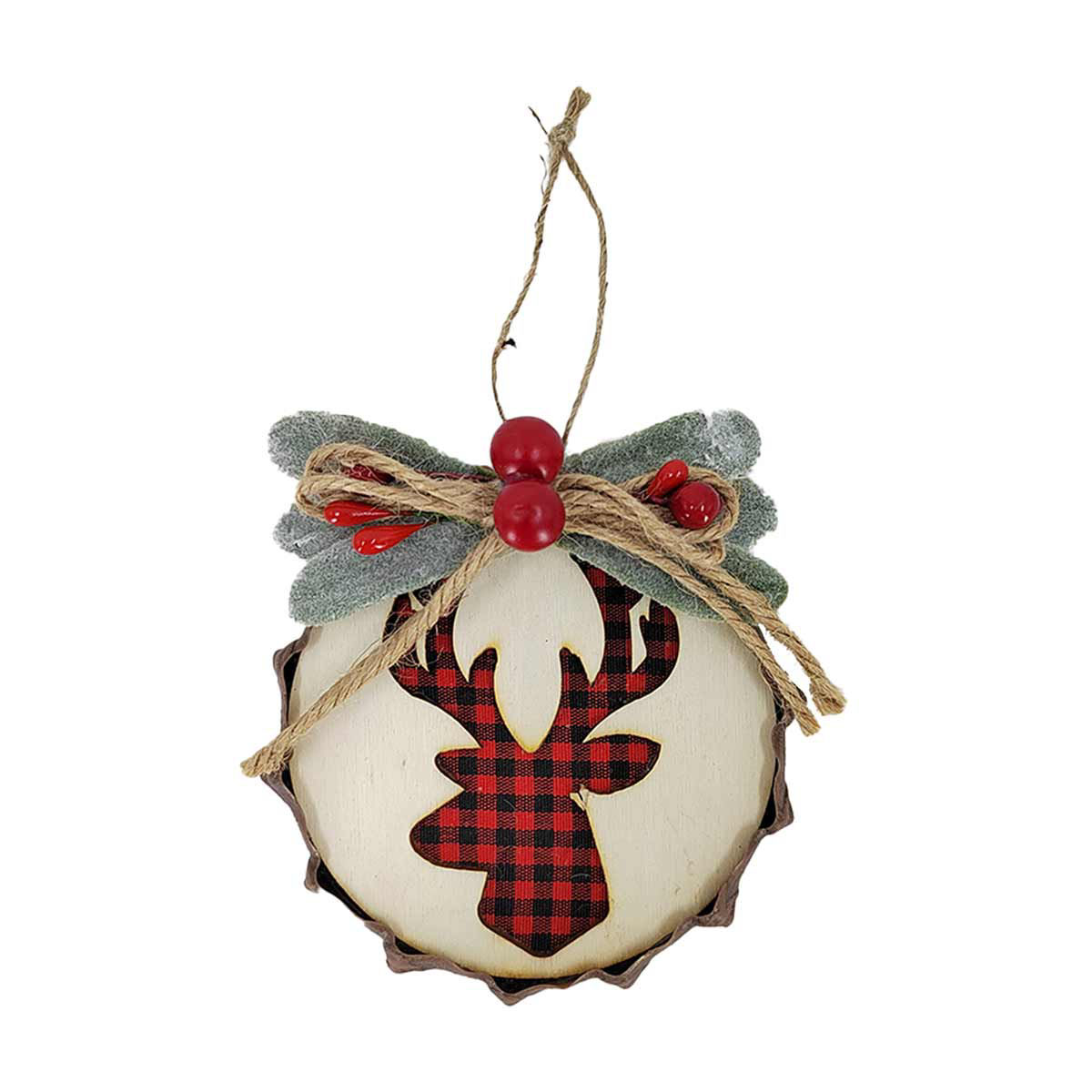 Stag Head Ornament