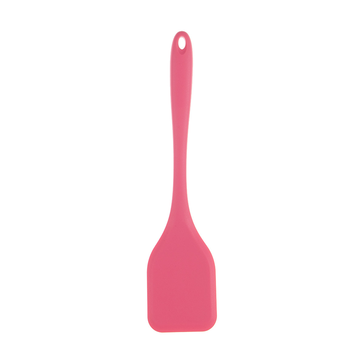 Silicone Solid Spatula, Pink