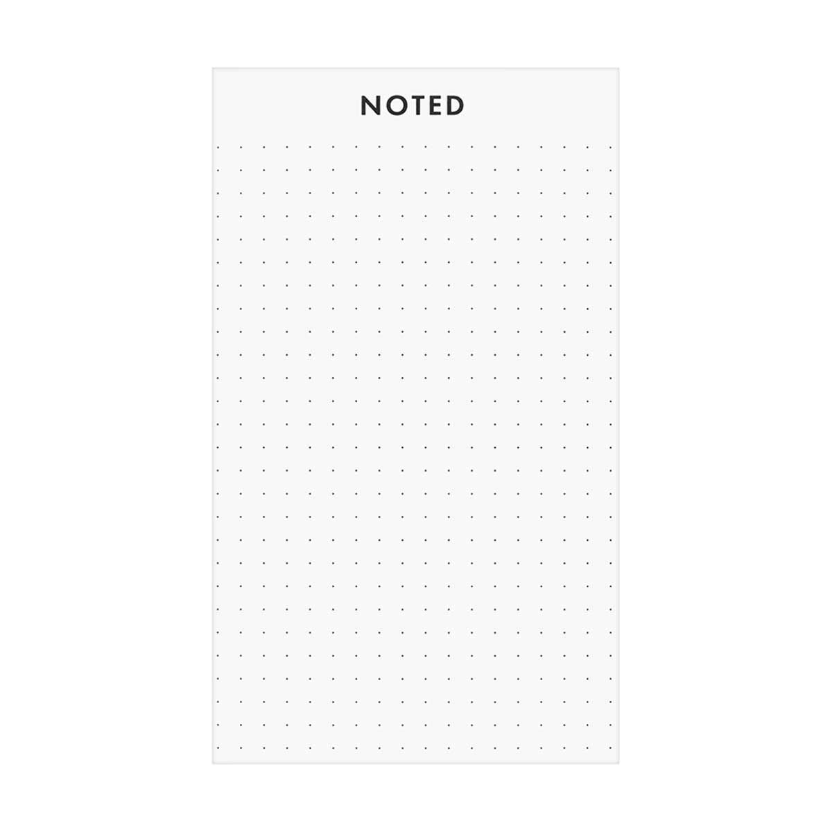 Ryder & Co. White Mini List Pad, 50 Sheets | Hamilton Place