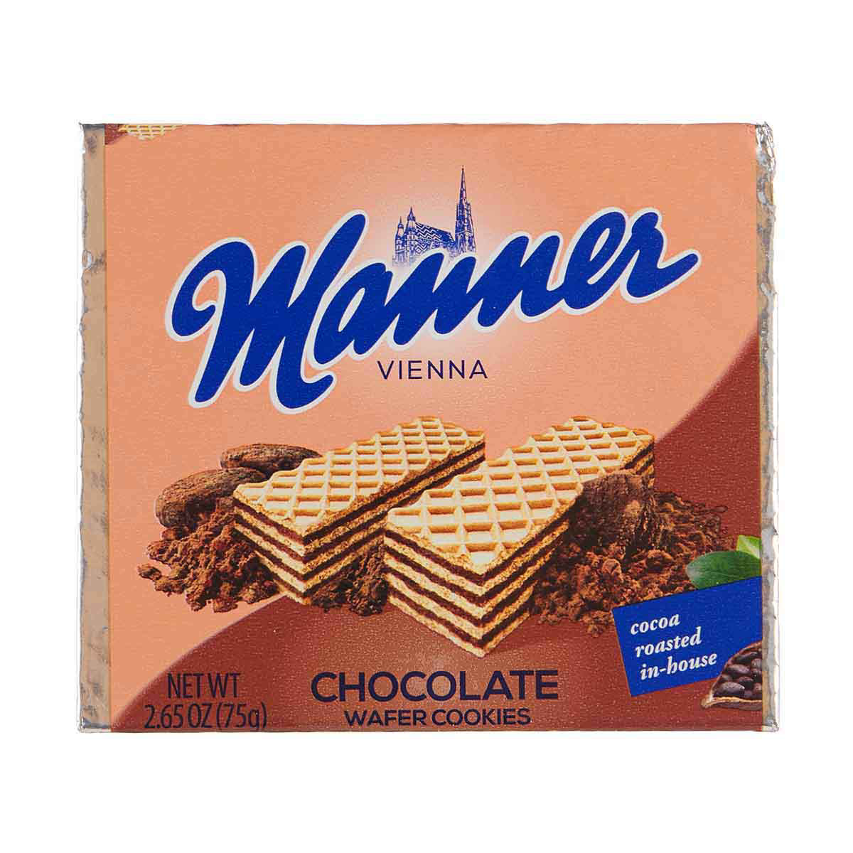 Manner Vienna Wafer Cookies, Chocolate