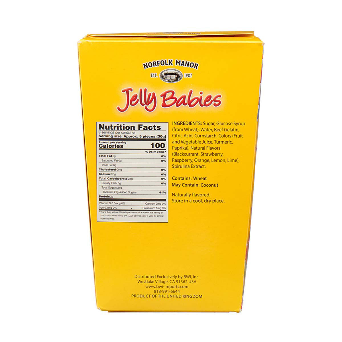 Norfolk Manor Jelly Babies Gummies