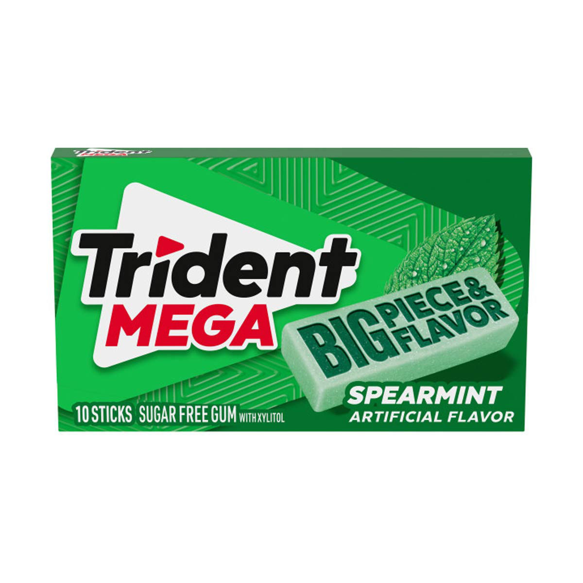 Trident Mega Spearmint Sugar Free Gum